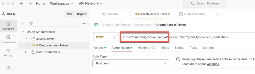 Getting your BC_TOKEN